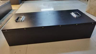 China 76.8V150A LFP Energy Storage Battery with Black Powder Coated Double Handles LiFePO4 Battery for sale