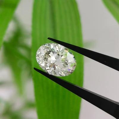 Cina Big Size 5ct Oval Cut CVD E F VS1 VS2 IGI Lab Grown Loose Diamonds Wholesale in vendita
