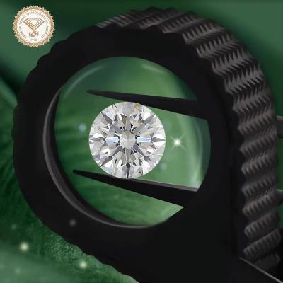 Cina 0.5ct - 3ct E Color Loose Certified Lab Created Diamonds Moissanite HPHT CVD Diamond in vendita