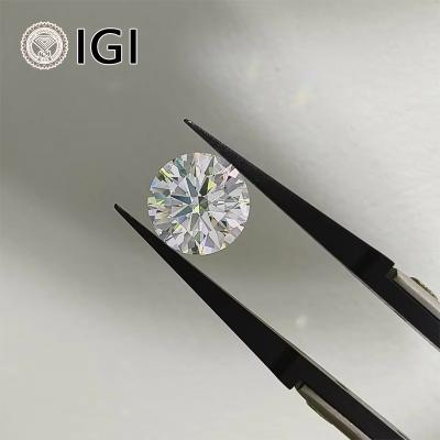 Cina 0.5ct - 3ct E Color Loose Certified Lab Created Diamonds Moissanite HPHT CVD Diamond in vendita