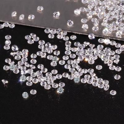 China Gems 0.8-2.9mm White CZ Stone Small Size Loose 5A Cubic Zirconia for Women's Jewelry Te koop