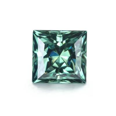 Cina Princess Cut 5.5x5.5mm 1 carato Moissanite VVS Colori Quadrato Brillante Diamante Libero in vendita