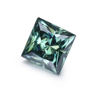 Cina Princess Cut 5.5x5.5mm 1 carato Moissanite VVS Colori Quadrato Brillante Diamante Libero in vendita