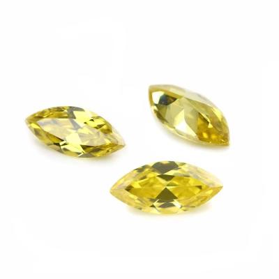 Cina 30 colori CZ pietre Marquise tagliato 3x1.5 mm Zirconia cubica sintetica per la fabbricazione di gioielli in vendita