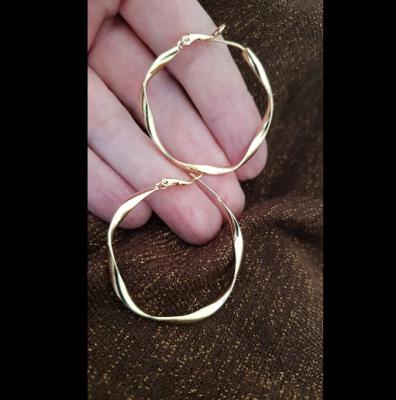 Cina 18k oro Sterling Silver Jewelry Earrings in vendita