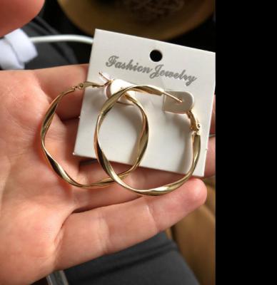 Cina 18k oro Sterling Silver Jewelry Earrings in vendita