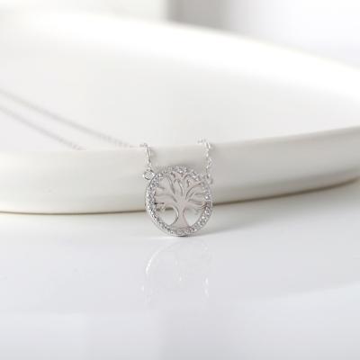 Cina Durata dell'albero Sterling Silver Jewelry Necklaces in vendita
