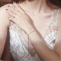 China 11in Sterling Silver Slider Bracelets for sale