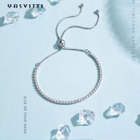 China 11in Sterling Silver Slider Bracelets for sale
