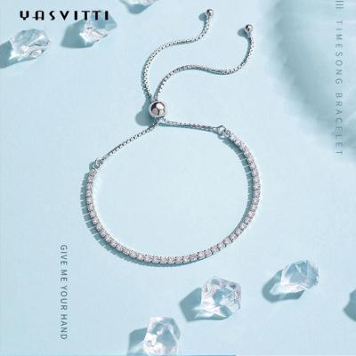Cina 11in Sterling Silver Slider Bracelets in vendita