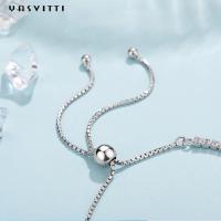 China 11in Sterling Silver Slider Bracelets for sale