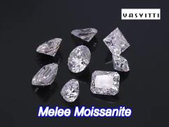 Al dettaglio Moissanite Diamante GRA Pietre D EF Colore 1mm-8mm Per Fare Gioielli