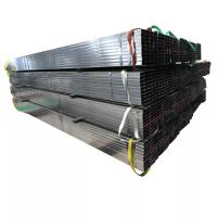 China Telescoping Perforated Galvanized Square Tubes Plain Rectangular Box Section Building Material for sale