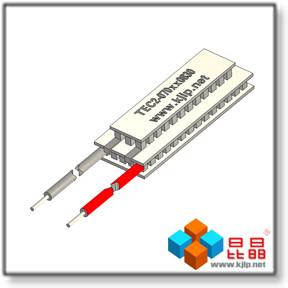 China TEC2-070 Series (Cold 8x30mm + Hot 12.6x35mm) Peltier Chip/Peltier Module/Thermoelectric Chip/TEC/Cooler for sale