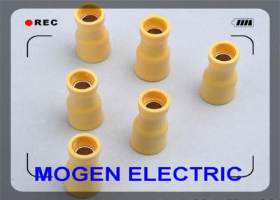 China Yellow Female Terminal Electrical Quick Disconnect For Wire Connection for sale
