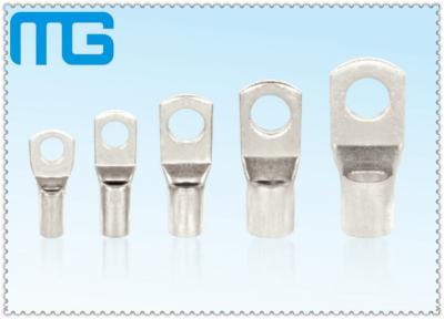 중국 고전압 주석으로 입힌 구리 케이블은 36KV를 18mm - 200mm 길이 반지 유형 러그 끌고갑니다 판매용