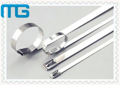Cina Il tipo le fascette ferma-cavo ricoperte PVC, della palla lo zip 304/316 dell'acciaio inossidabile lega gli accessori a prova di fuoco del cavo in vendita