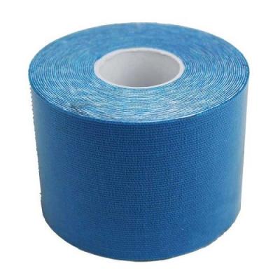 China Tearable Colored Cotton Finger Tape blue Sports Tape 5cm x 13.7m CE certificate for sale
