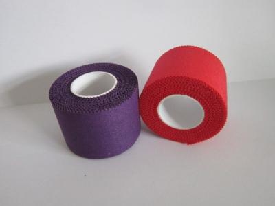 China Custom printed Purple Cotton Finger Tape Sports Tape 3.8cm x 13.7m for sale