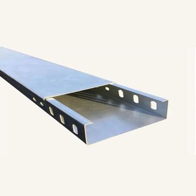 Cina Non infiammabile Silver Galvanized Cable Tray Resistenza alla corrosione Facile installazione a parete o a pavimento in vendita