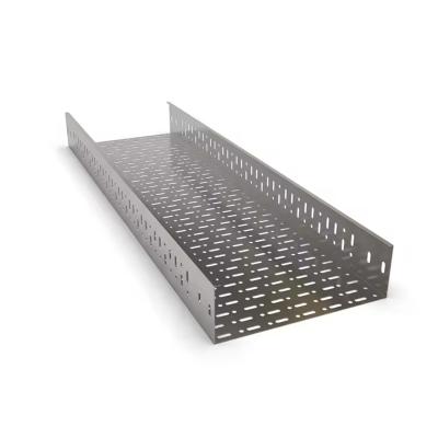 China Bandeja de cable de acero galvanizado con certificación ISO9001 para uso industrial y comercial con construcción de aleación de aluminio en venta