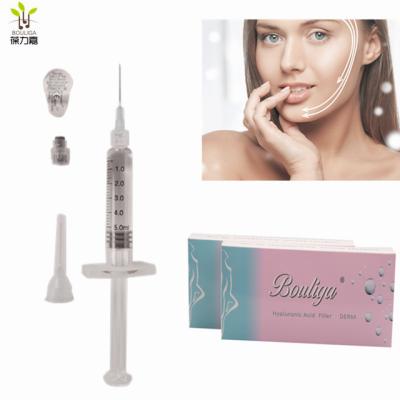 China Brand bouliga wrinkles injection 5ml cross linked hyaluronic acid for padding for sale