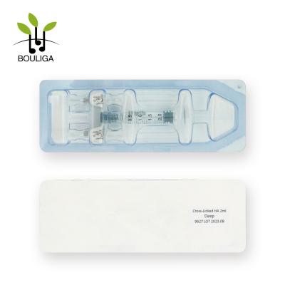 China Bouliga cross linked hyaluronic acid 2ml dermal filler moderate price and high quality for sale