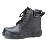 China Size 35-46 Black Steel Toe Work Boots Comfortable Designed For Versatility for sale