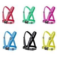 China 100% Polyester High Visibility Strap Vest 120g/M2 Solid Knitted Fabric for sale