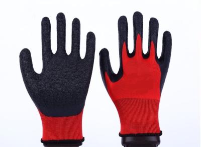 Cina La palma di lavoro del lattice della protezione EN388 4131 unisex ha ricoperto i guanti 56 grammi in vendita