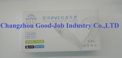 Cina Guanti sintetici eliminabili dell'esame del vinile del PVC di ASTM D5250 in vendita