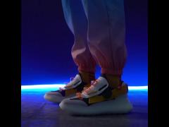 Weiches Futter Breathable Schuhe Flyknit Frabic großer plumper Degummierung verhindern