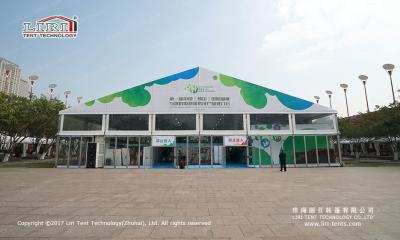 China high quality elegant 15x30m wedding marquee tent with glass panel decoration in south africa for sale for sale