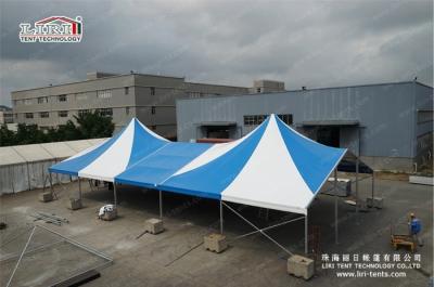 China Unique high peak blue color 500-1000 people movable big tents for weddings for sale