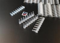 China PCR 8-Strip Plastic Tubes 0.2ml Volume with 250μL Capacity for Laboratory Applications for sale
