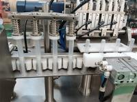 China Automatic Gel Filling and Capping Machine 80-120 PPM Servo Ceramic Pump with Foam Recycling for sale