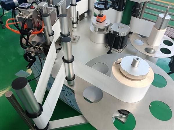 Quality Electric Automatic Round Bottle Labeling Machine for Front And Back Labeling for sale