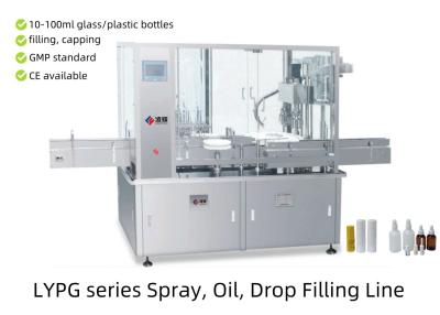 China Vial Filling Equipment for High Accuracy CBD Oil and Essential Oils, GMP Compliant with Nitrogen Purging Technology for sale