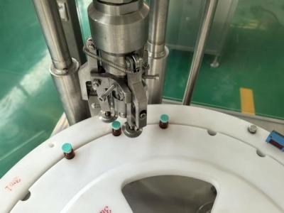 China Pharma Liquid Filling Machine for Antibiotic Solutions, 30-500ml Bottles Washing, Filling, Capping, Sealing, Labeling Process Intergrated for sale