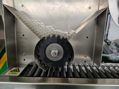 China High-Speed Cosmetic Labeling Machine - Fully Automatic Sticker Labeling for 1-20ml Glass or Plastic Bottles with Taping and Printing Features for sale