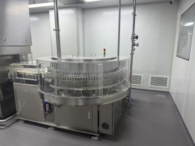 China Independent Rinsing 5ml Sterilizing Filling Sealing Ampoule Line, 10000 pcs/h Environmental Monitoring AGF-6S for sale
