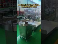 Cosmetic Liquid Filling Machine 30-500ml Automated Precision Filling for Serums and Lotions, GMP Compliant