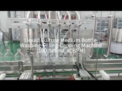 250-1000 ml Desinfektionsmittel automatische Fülllinie, Antiseptikum Fülllinie für pharmazeutische
