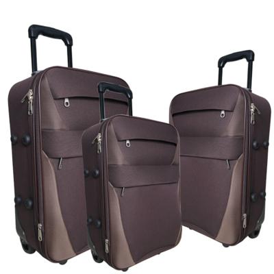 China Grupo de giro de pouco peso da bagagem de Softshell Softsided com sacolas do curso à venda