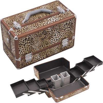 China Leopard Pro Makeup Case for sale