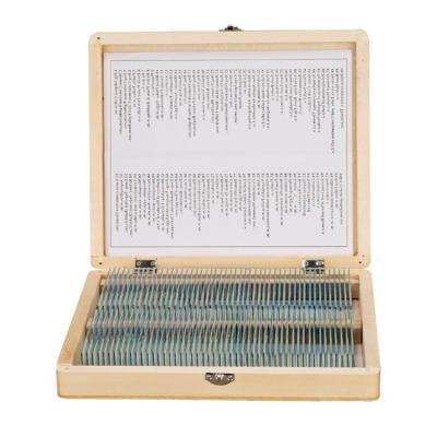 中国 固定100pcsガラスによって準備された顕微鏡の組織学のスライドは子供のHomeschoolの教育のために置きました 販売のため