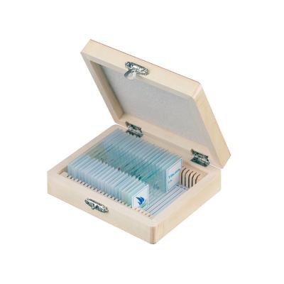 中国 生物顕微鏡は科学の教育のためにスライド25Pcsを準備した 販売のため