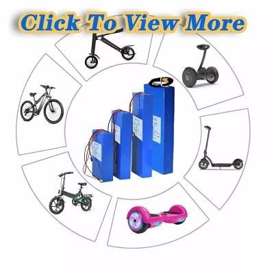 China Custom Battery Pack Lifepo4 Lithium Battery 36V 48V 72V OEM ODM 18650 Rechargeable Battery Pack For E-bike Scooters for sale