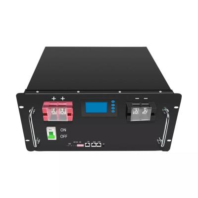 China LiFePO4 Lithium Battery 48V 100AH 200AH OEM ODM Lithium Ion BMS Rechargeable Energy Storage Battery For EV/RV/Golf Cart for sale
