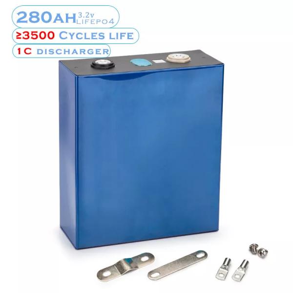 LiFePO4 Batteria al litio Sistema di energia solare 3.2V 100AH 105AH 230AH 280AH 302AH OEM ODM Deep Cycle Lithium Battery Packs